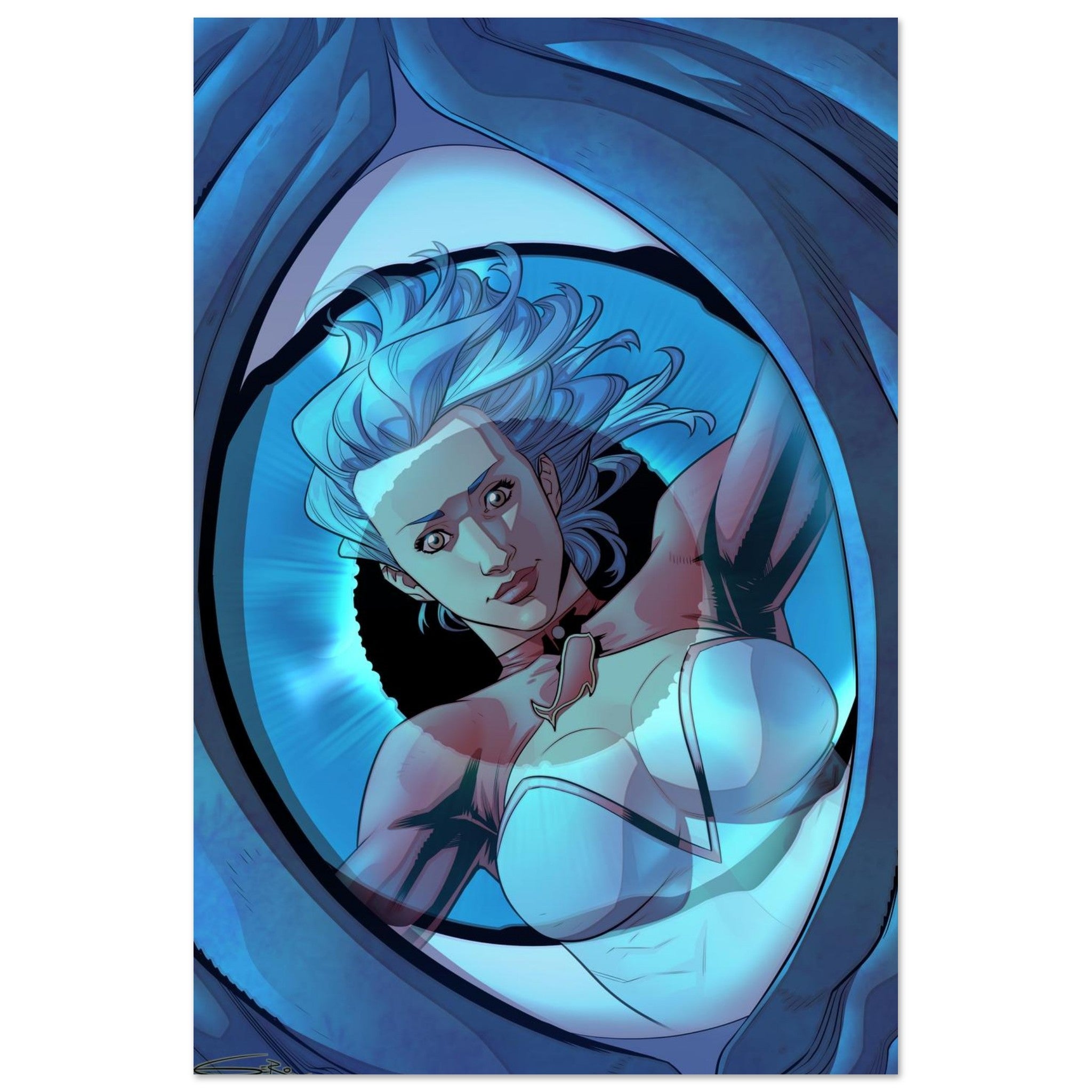 Luna - Mirror of the Deep - Gennaro Grassi | Poster – Whaleden